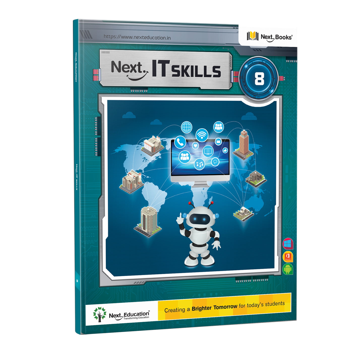 Buy Next IT Skills Computer TextBook for CBSE Class 8 / Level 8 Secondary School - Next Education