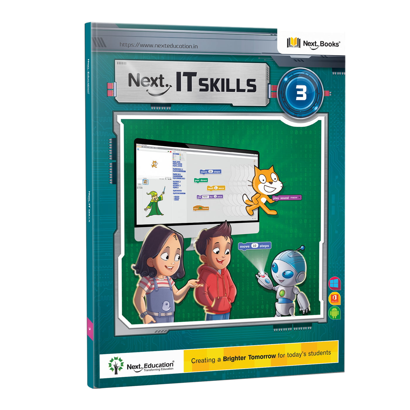 Buy Next IT Skills Computer TextBook for CBSE Class 3 / Level 3 ...