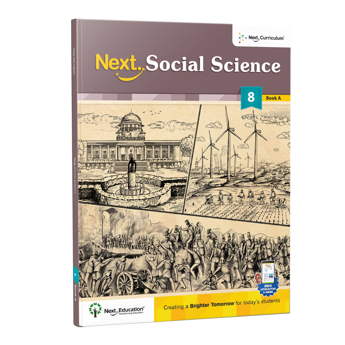 Buy Next Social Studies CBSE book for 8th class / Level 8 Book A Secondary school - Next Education