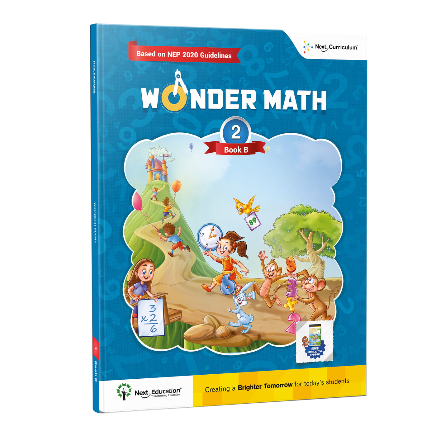 Buy Wonder Math WorkBook for CBSE class 2 Book B New Education Policy ...