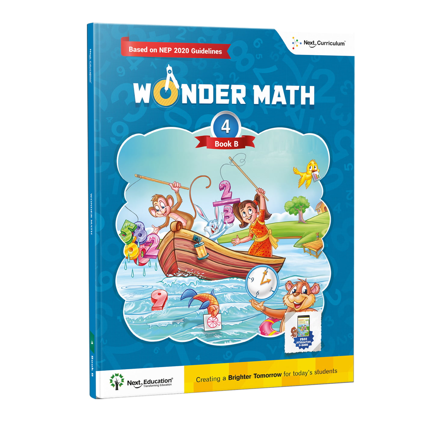 Buy Wonder Math WorkBook for CBSE class 4 Book B New Education Policy ...