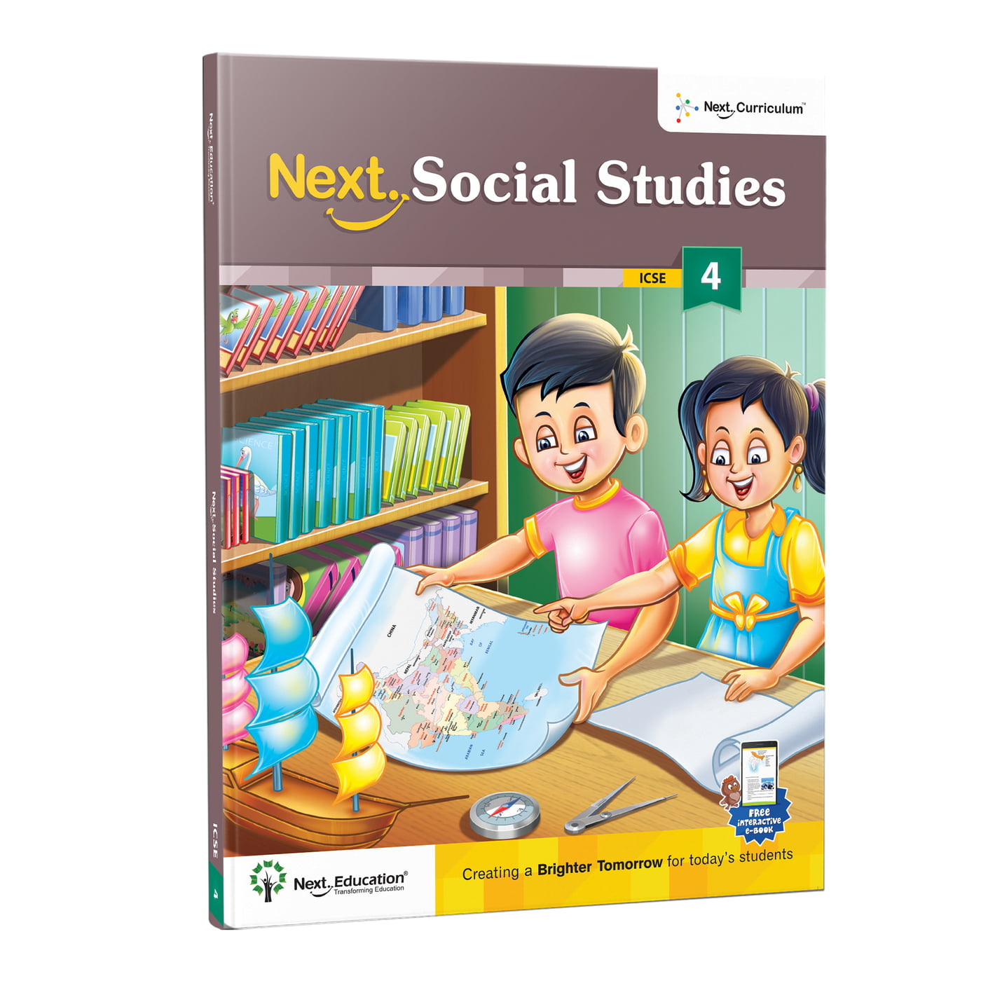 Buy Next Social Studies Primay school ICSE Text Book for Class 4 Revised Edition - Next Education