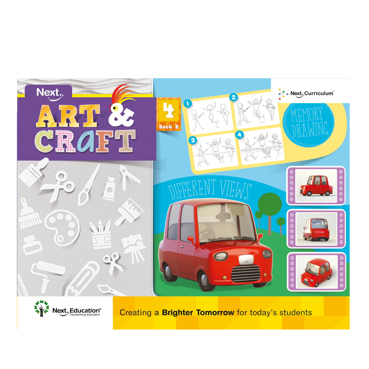 Buy Art & Craft book for - Secondary School kids Class 4 / Level 4 (A ...
