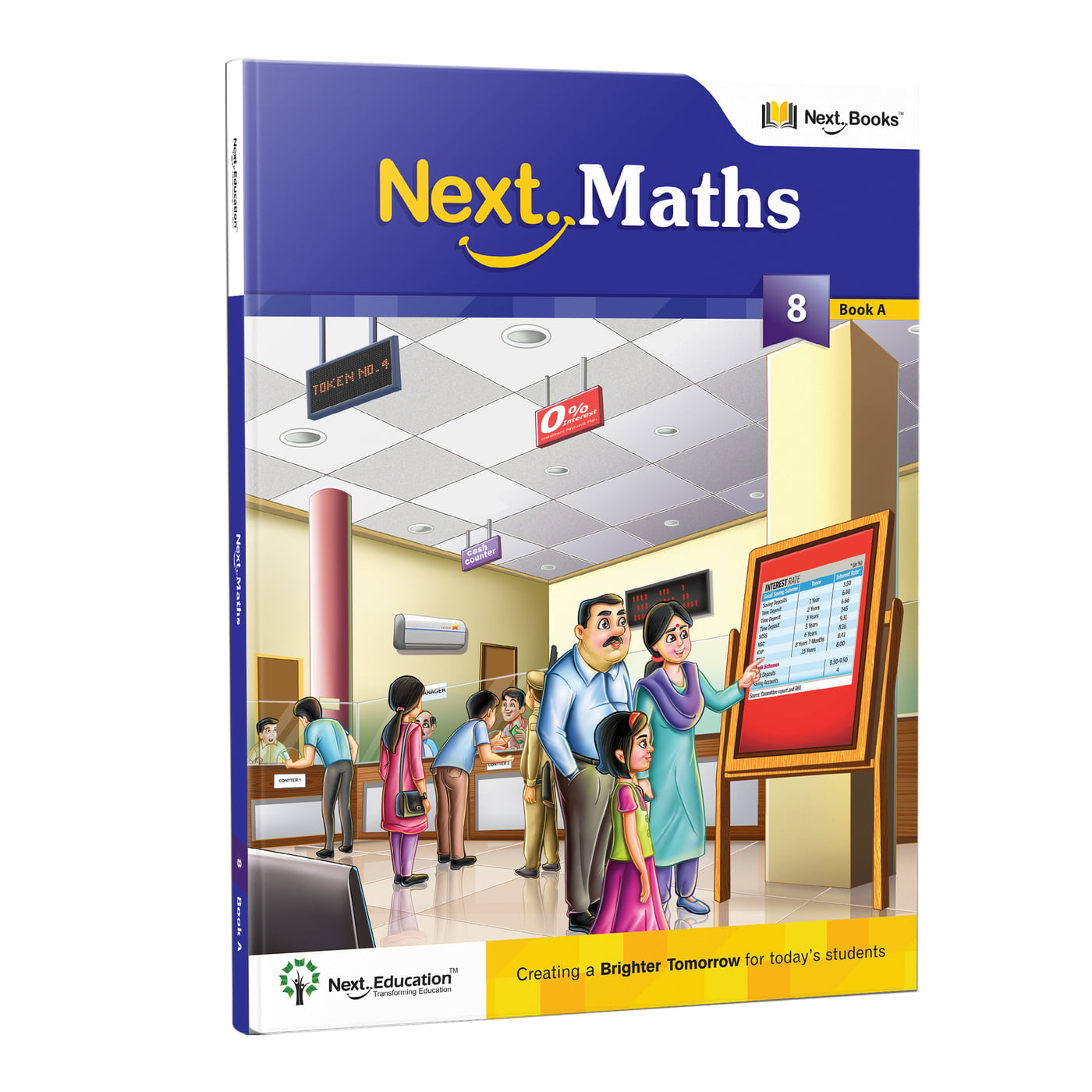 Buy Next Maths CBSE Textbook for 8th class / Level 8 Book A - Secondary School - Next Education