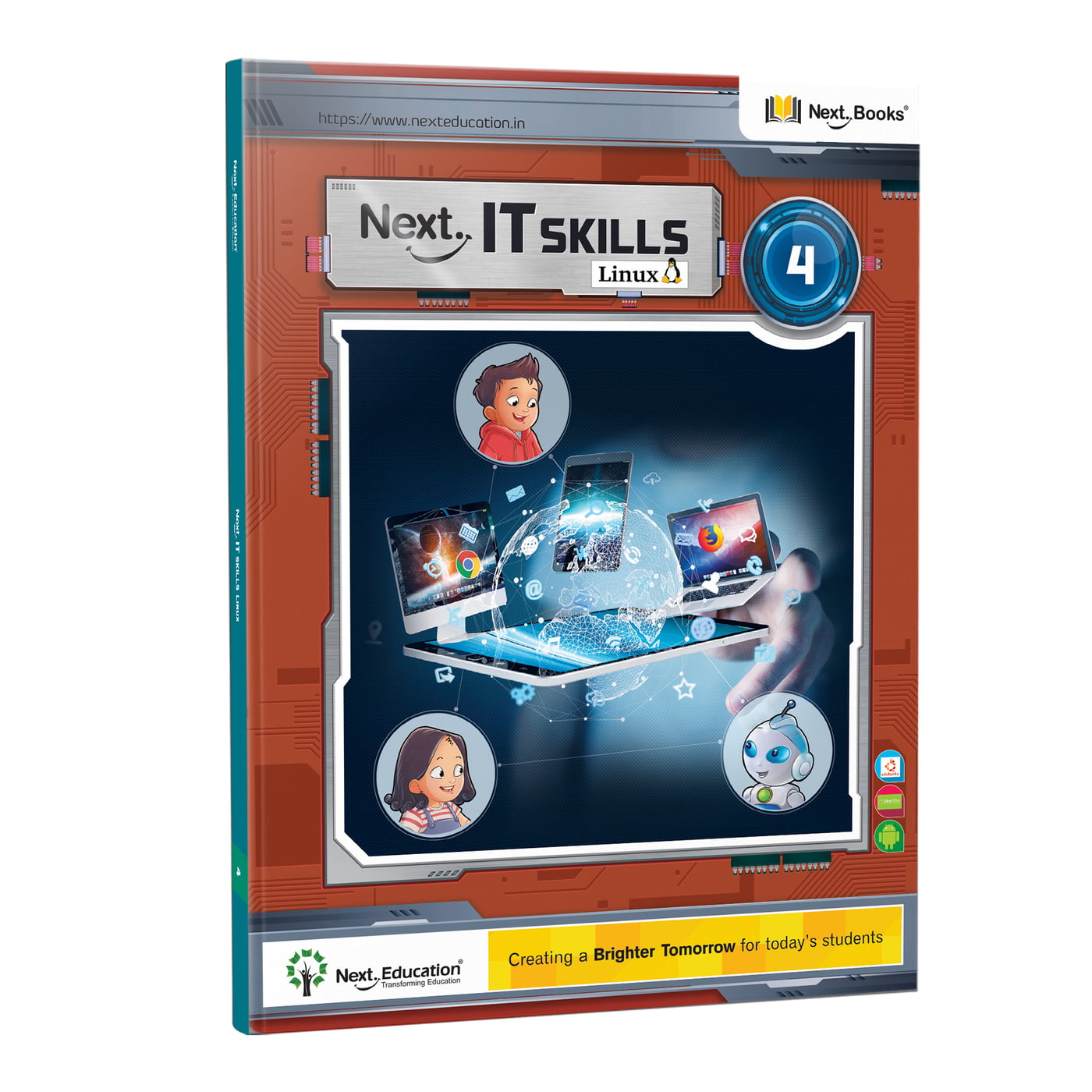 Buy Next ITSkills Linux Computer Science Textbook for CBSE for -Class 4 - Next Education