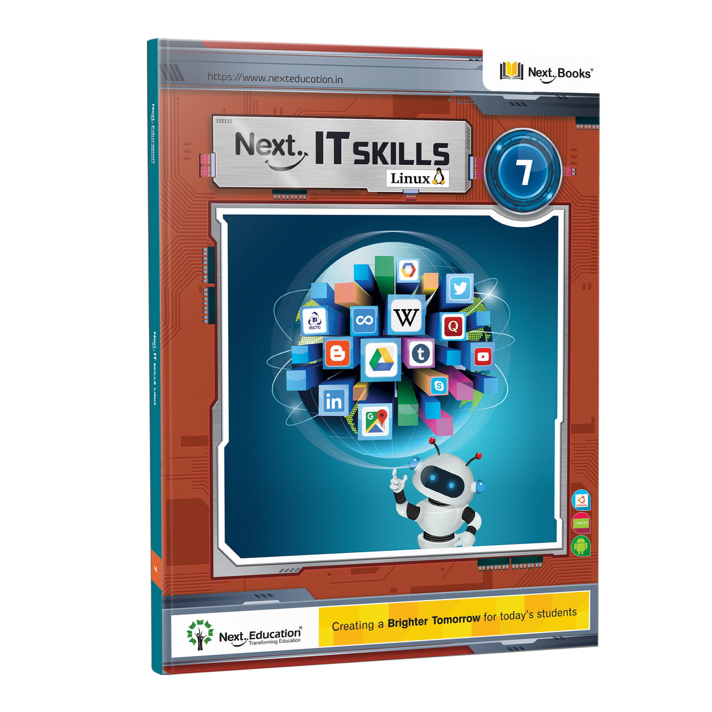 Buy Next ITSkills Linux Computer Science Textbook for CBSE for -Class 7 ...