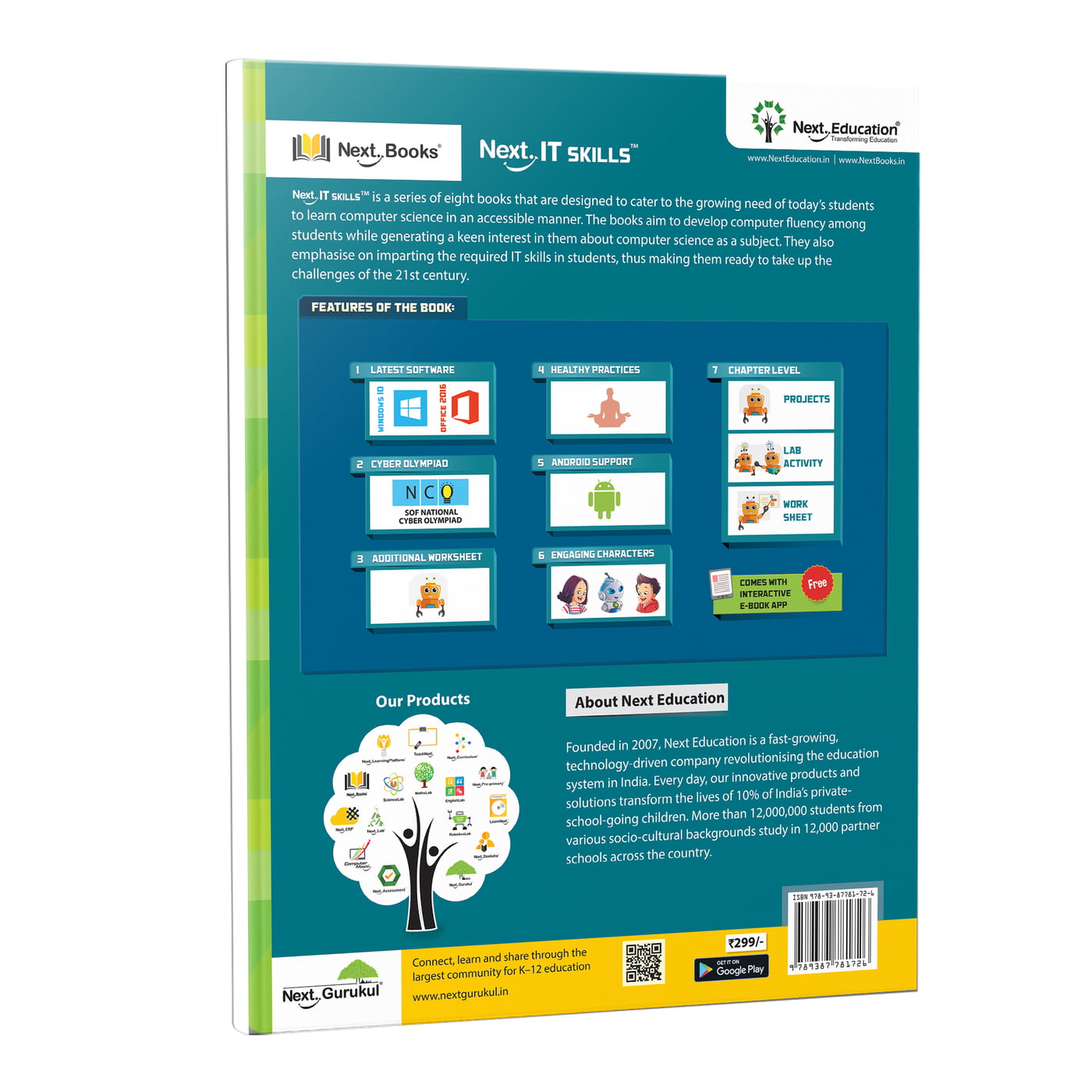 Buy Next IT Skills Computer TextBook for CBSE Class 7 / Level 7 ...