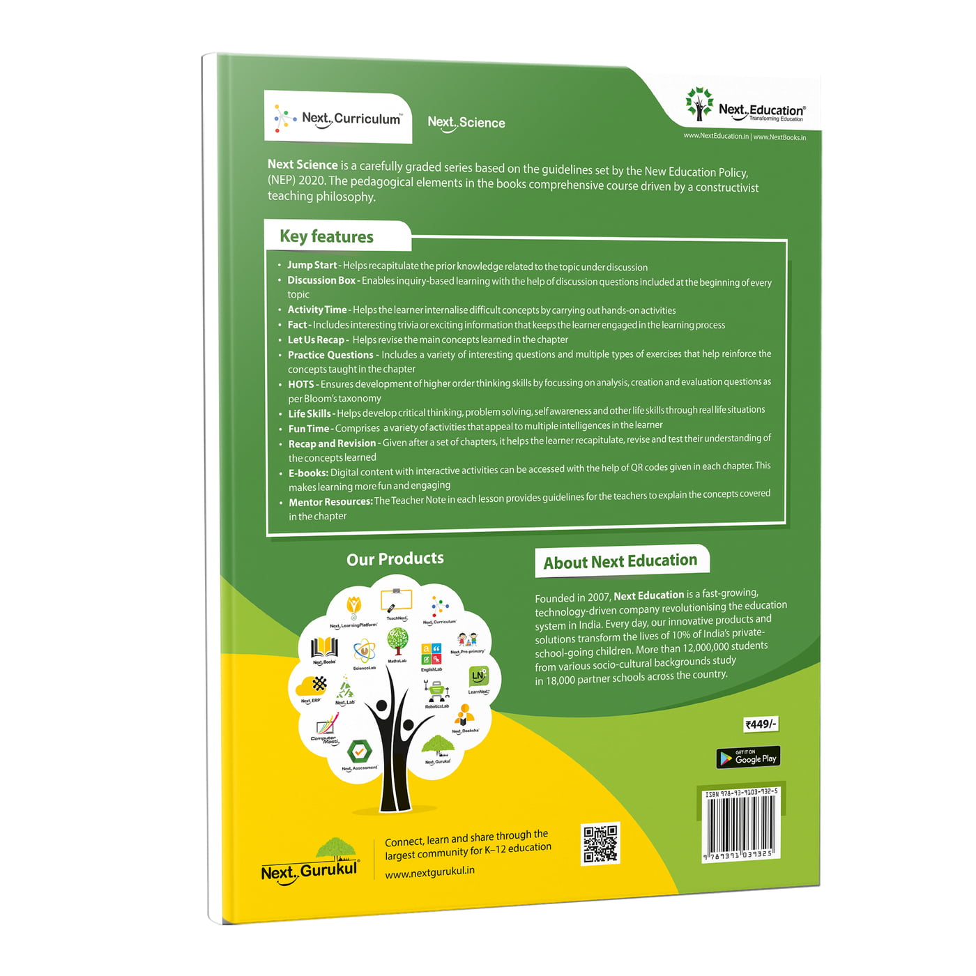 Buy Next Science Book for CBSE book for class 4 New Education Policy (NEP) Edition Next Education