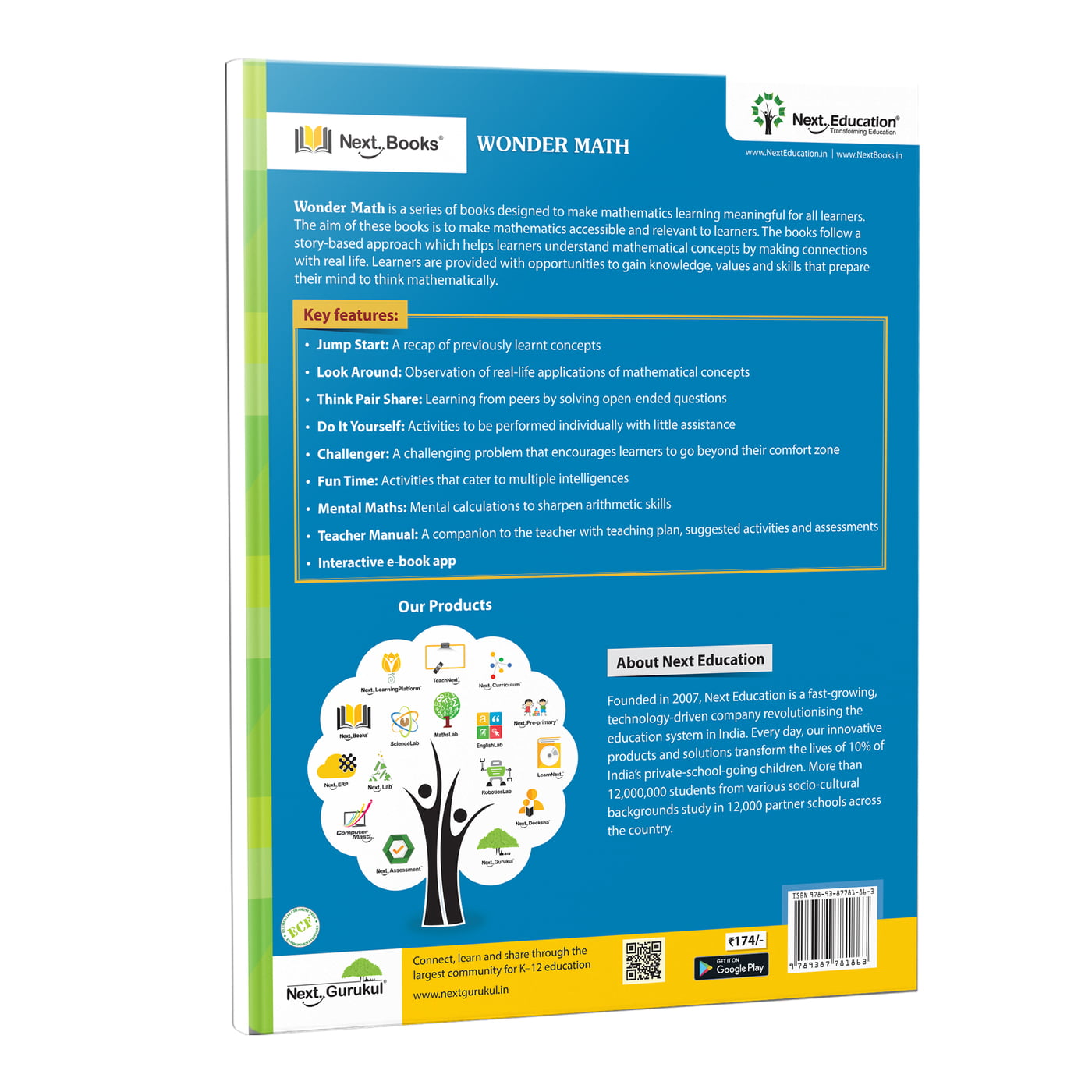 Buy Wonder Math Work Book for CBSE class 1 / Level 1 Book B - Secondary School