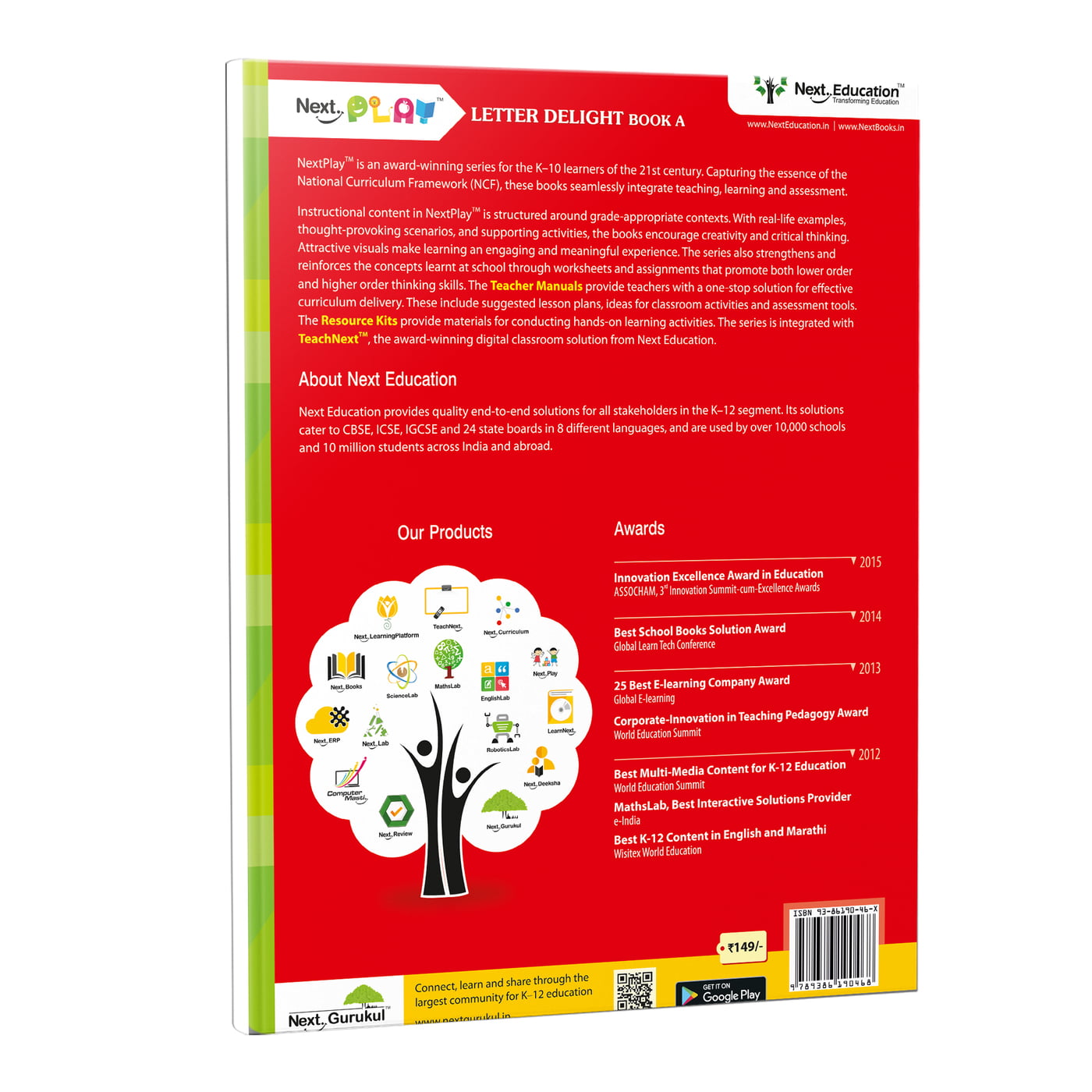 Buy NextPlay - Letter Delight -Primer -Book A - Next Education