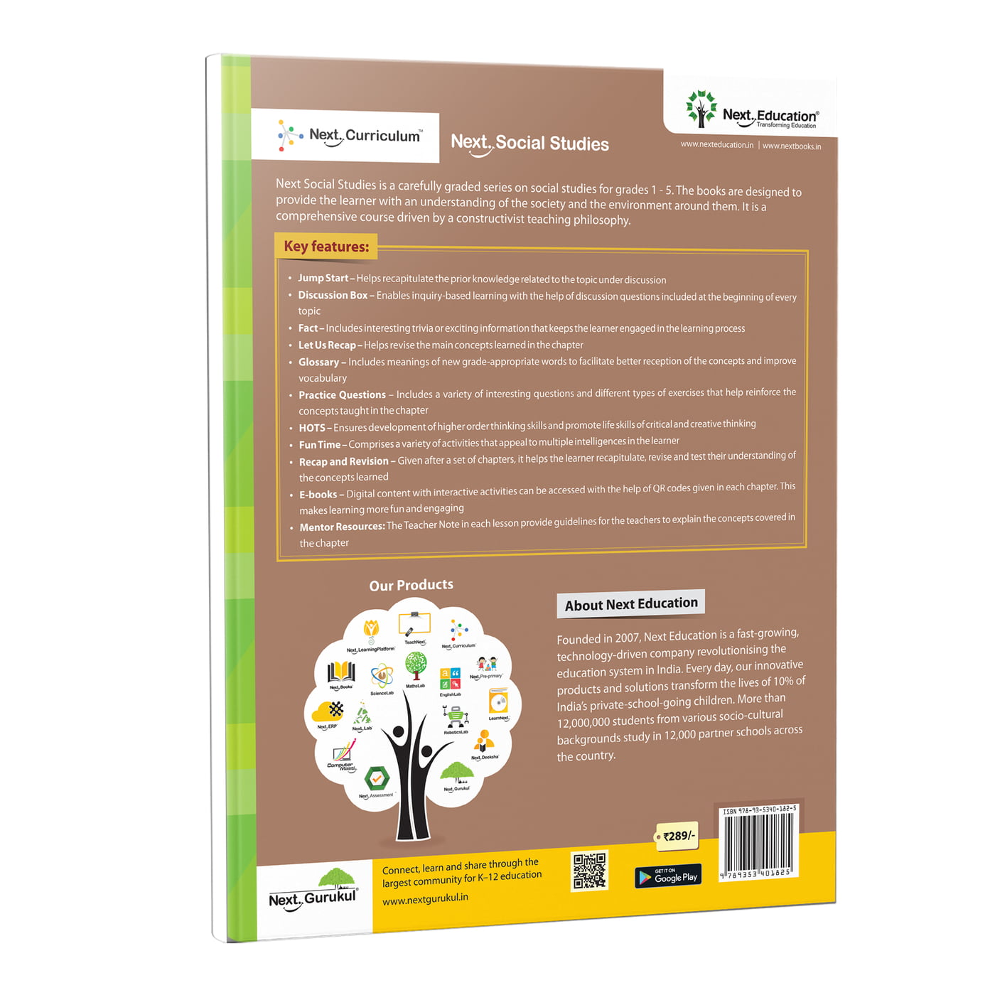 Buy Next Social Studies CBSE Text Book for Class 4 Revised Edition ...