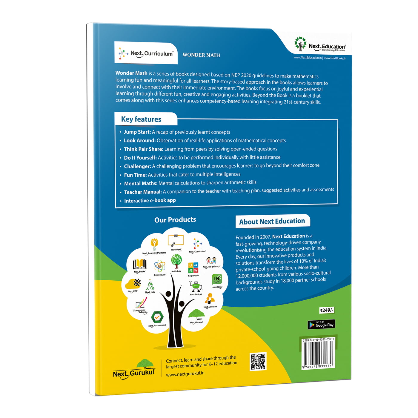 Buy Wonder Math WorkBook for CBSE class Level 3 Book B (NEP) Edition ...