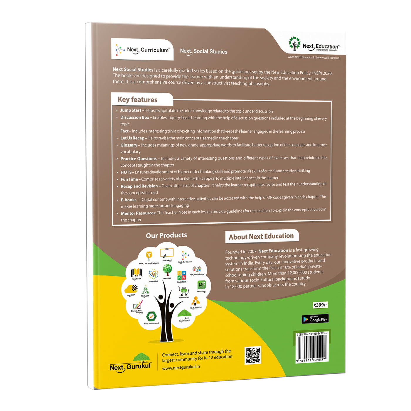 Buy Next Social Studies Book for CBSE book for class 3 NEP Edition ...