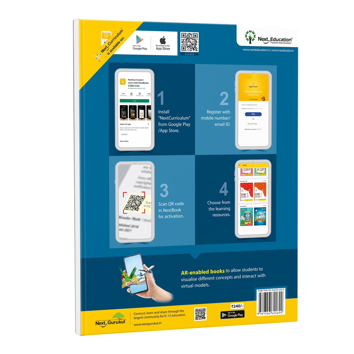 Wonder Math Level 7 Book A - NEP Edition | Next Education CBSE Math ...