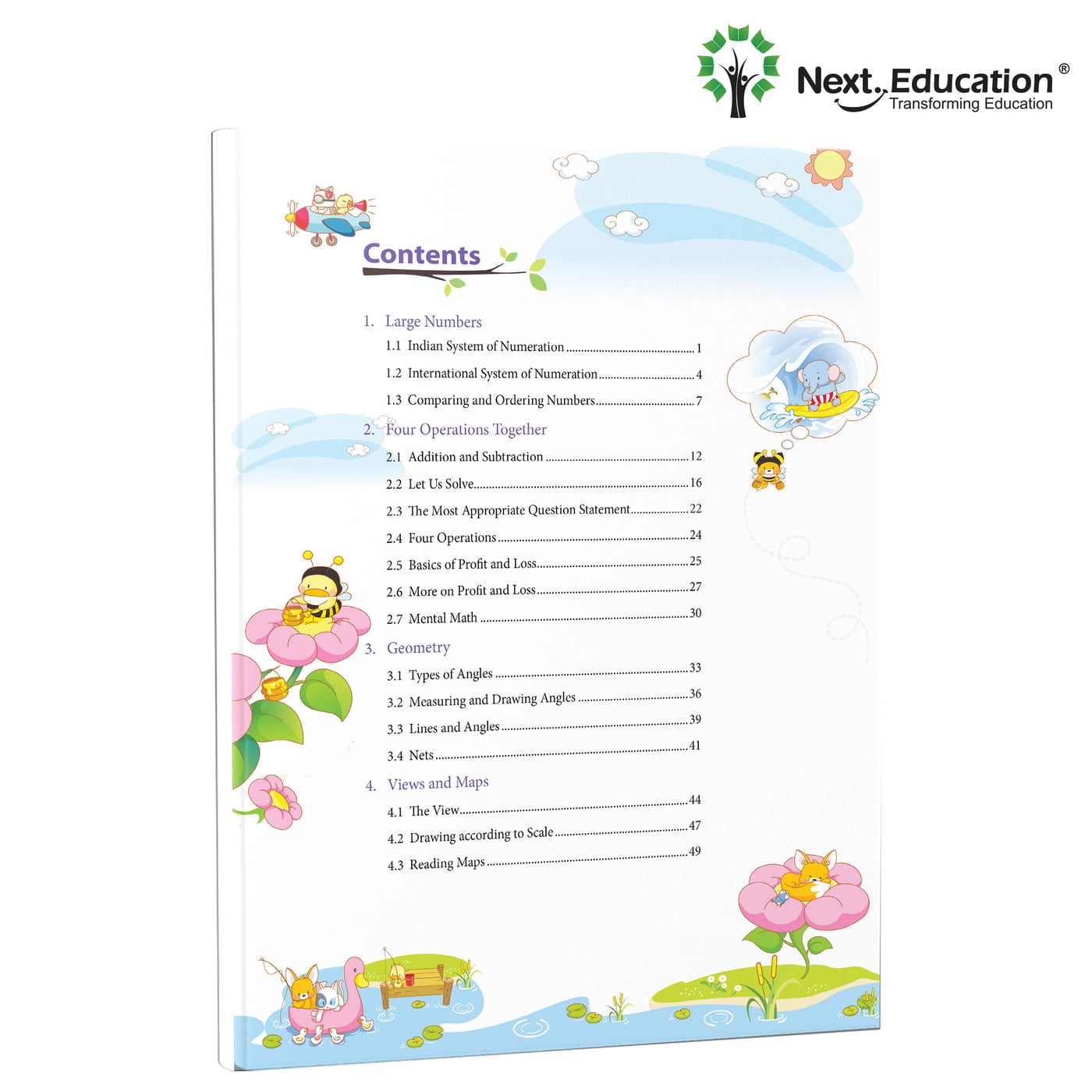 Buy Next Maths - Secondary School CBSE Workbook for 5th class / Level 5 ...