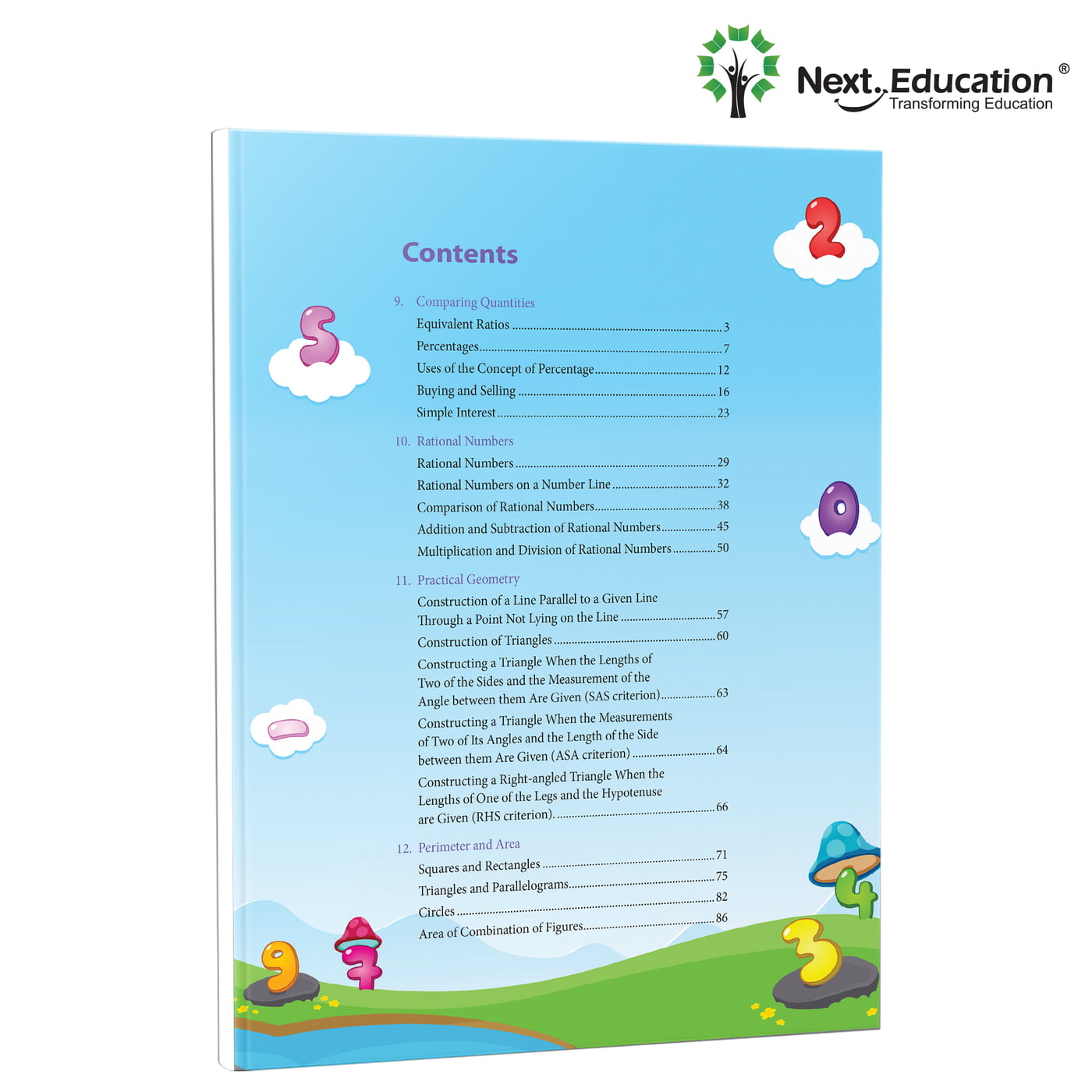 Buy Next Maths CBSEText book for 7th class / Level 7 Book B - Secondary ...