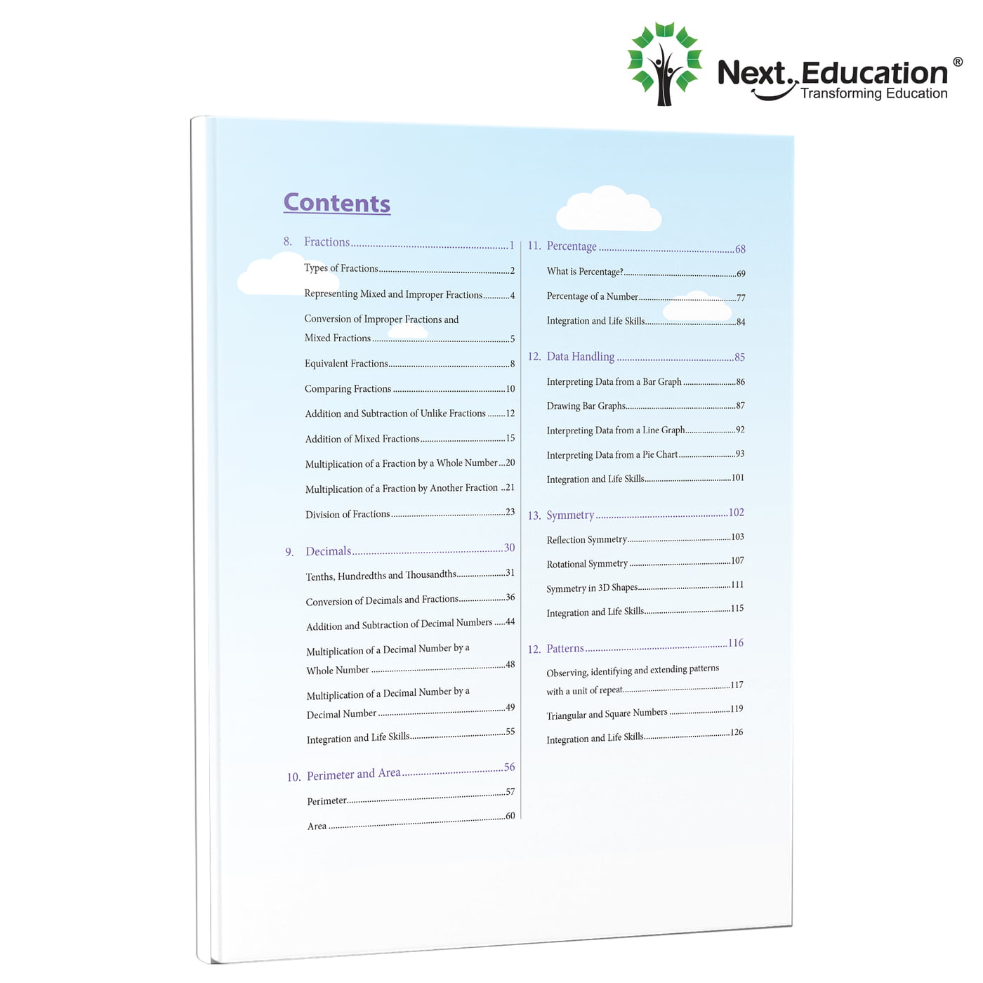 Next Maths - Secondary School ICSE book for 5th class / Level 5 Book B