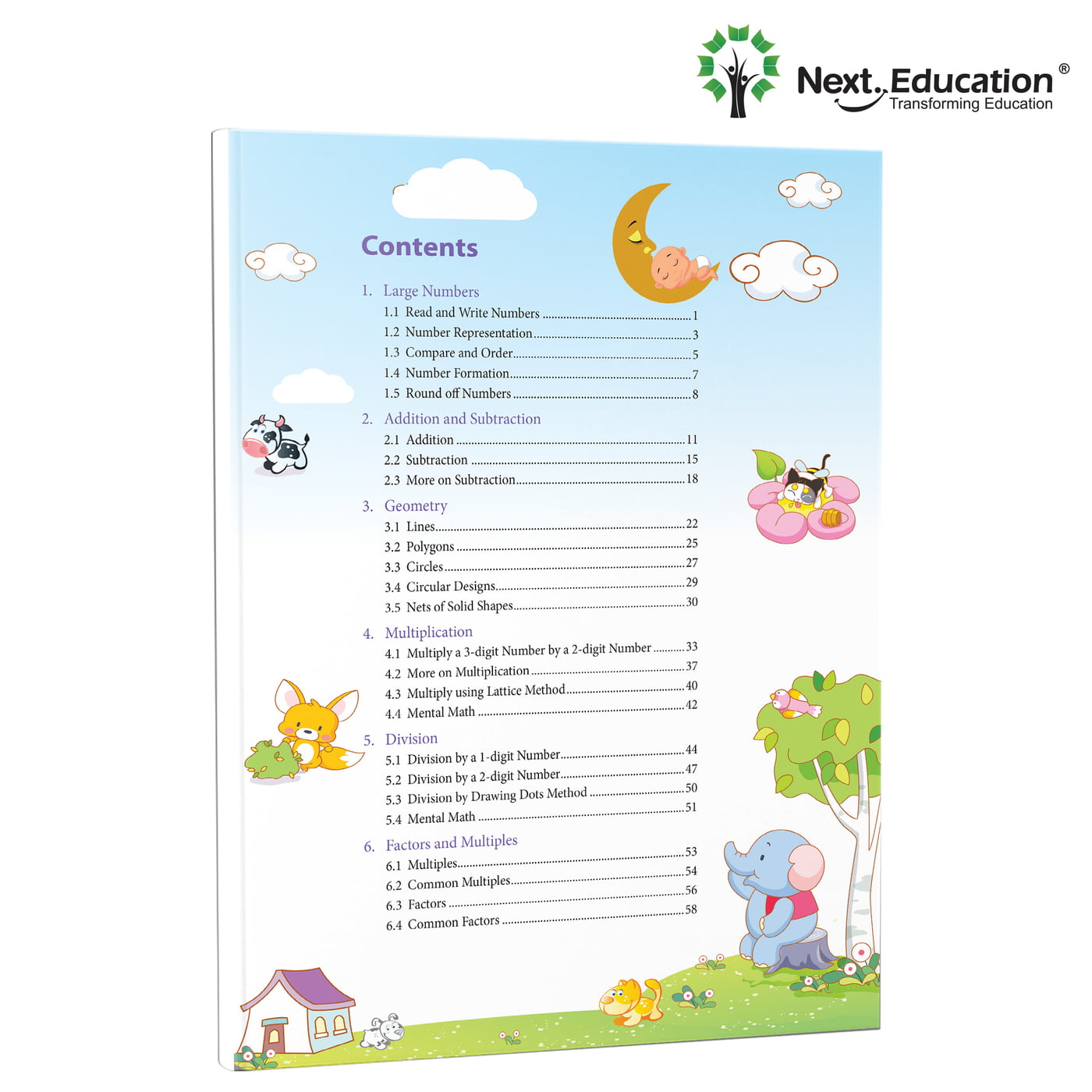 Buy Next Maths CBSE Workbook for 4th class / Level 4 Book C - Secondary ...