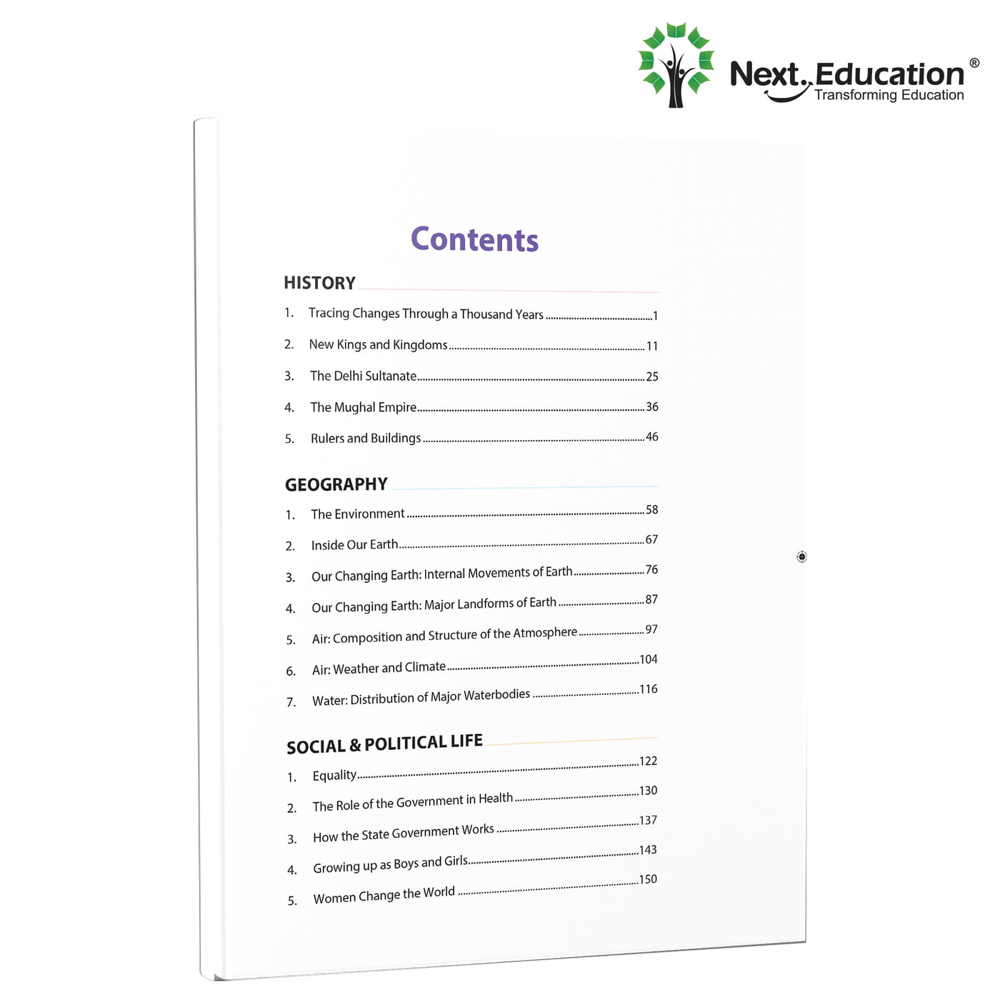 Buy Next Social Studies CBSE book for 7th class / Level 7 Book A ...