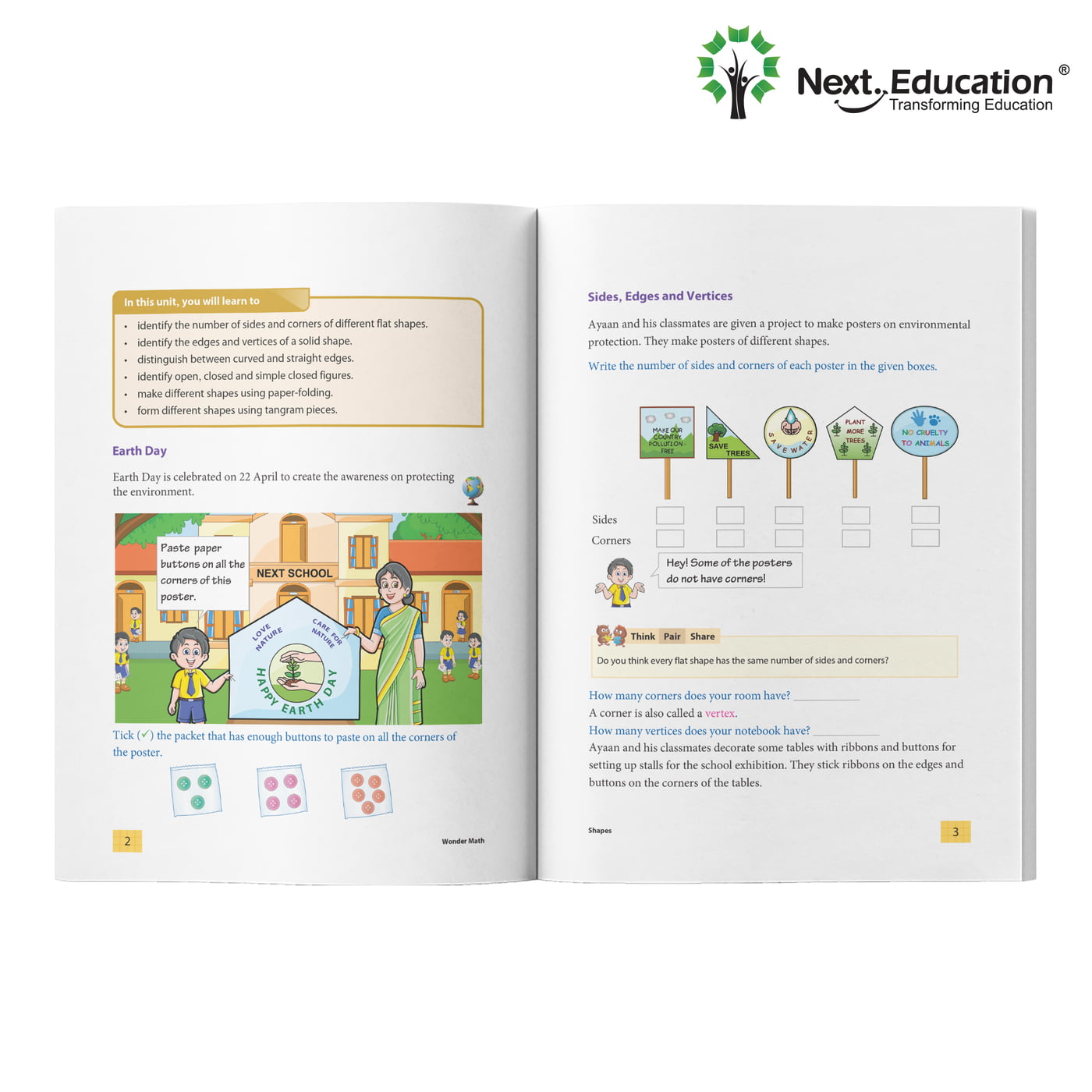 Buy Wonder Math TextBook for CBSE class 3 Book A - Secondary School ...