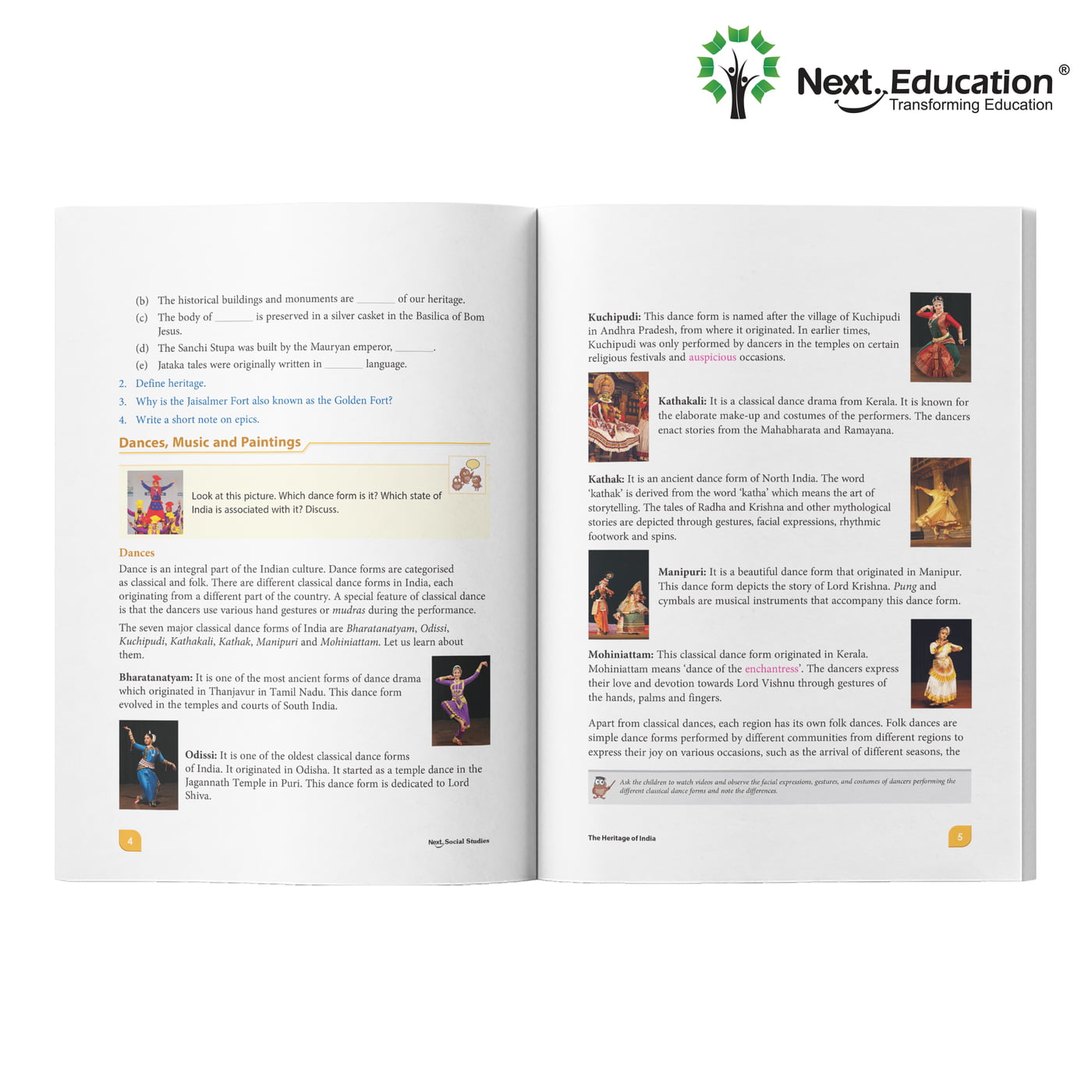 Buy Next Social Studies CBSE Text Book for Class 5 Revised Edition ...