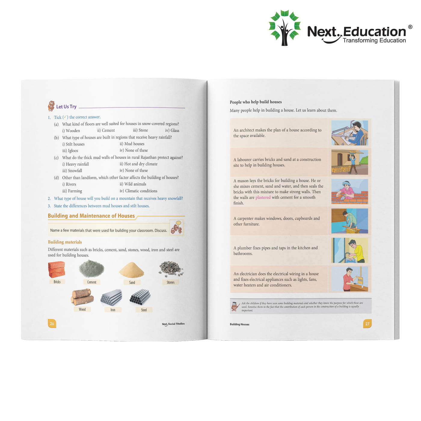 Buy Next Social Studies Primay school ICSE Text Book for Class 3 ...