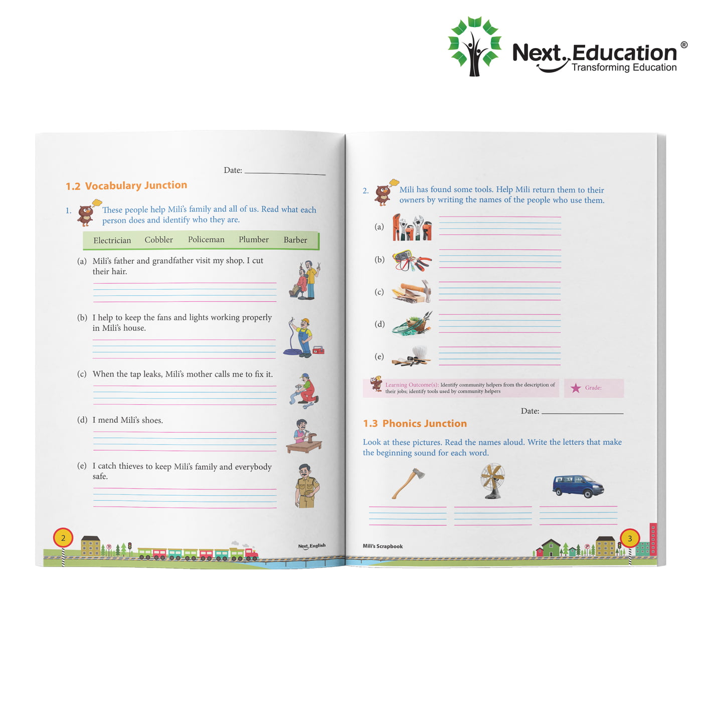 Buy Next English - Secondary School CBSE Work book for 1st class ...