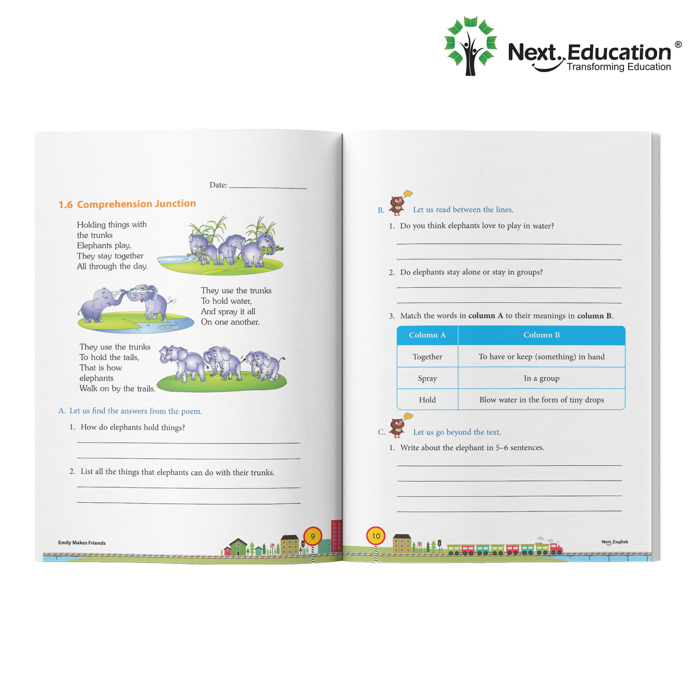 Buy Next English - Secondary School CBSE Work book for 2nd class ...