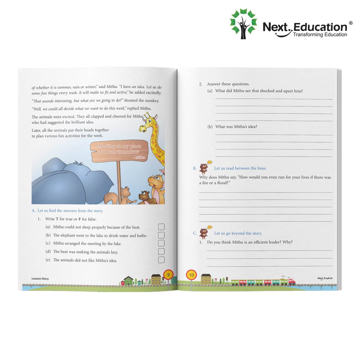 Buy Next English - Secondary School CBSE Work book for 5th class ...