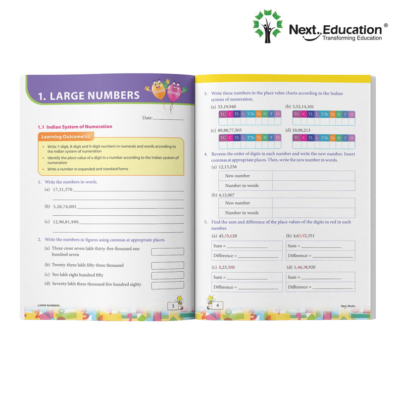 Buy Next Term 1 Book combo WorkBook with Maths, English and EVS for ...