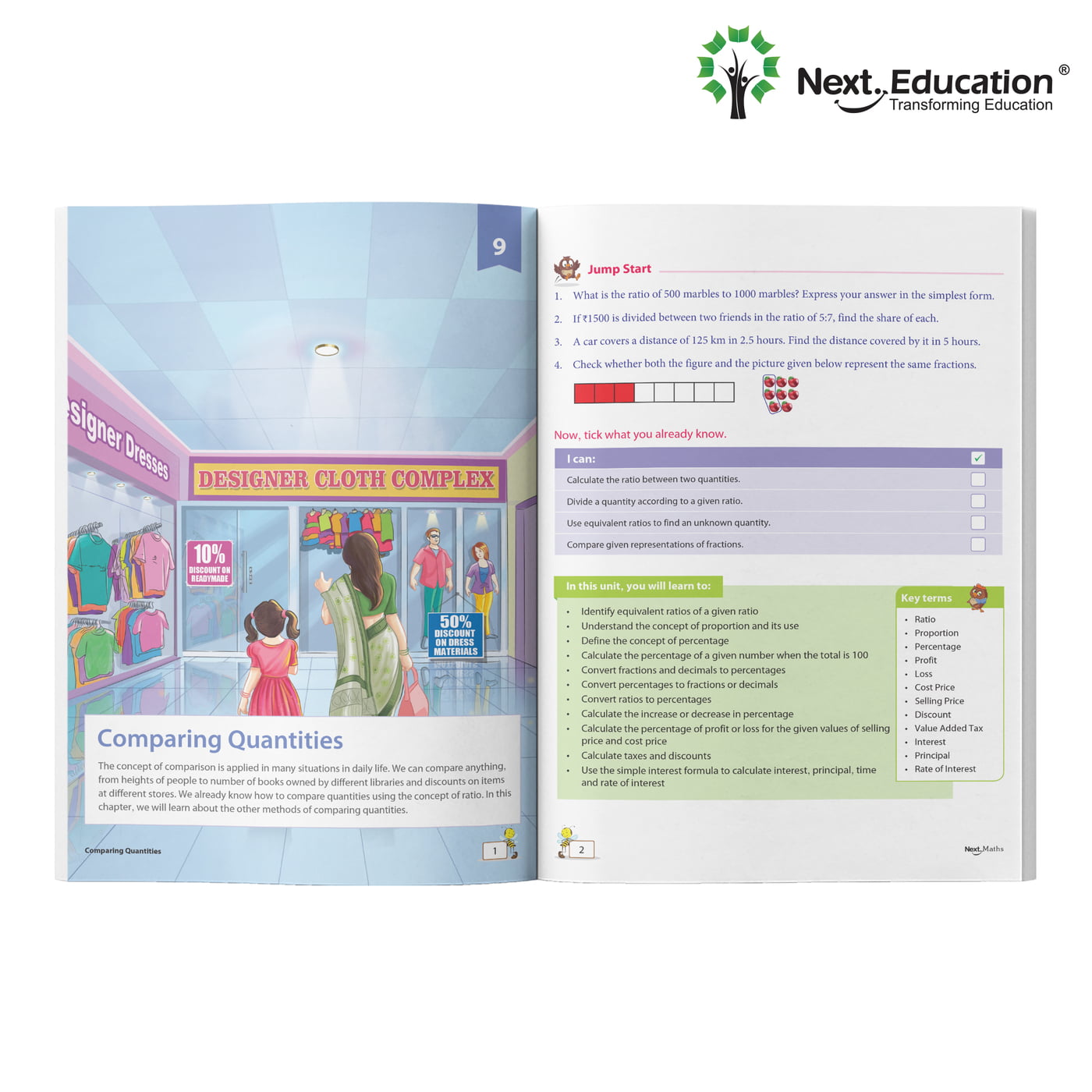 Buy Next Maths CBSEText book for 7th class / Level 7 Book B - Secondary ...