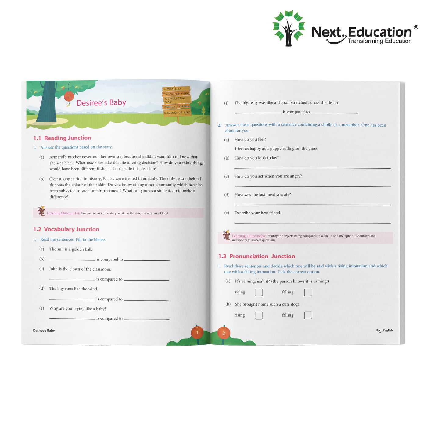 Buy Next English CBSE Work book for 8th class / Level 8 Book C ...