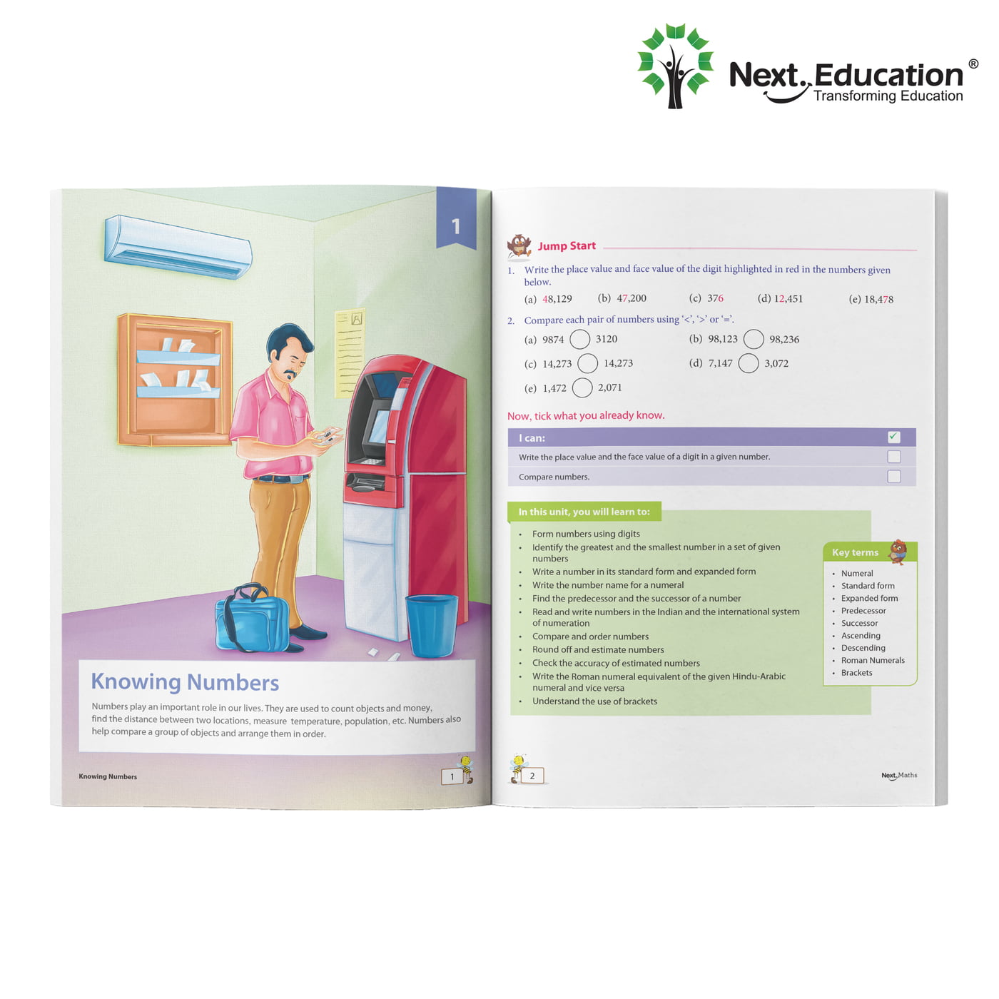 Buy Next Maths CBSE Textbook for 6th class / Level 6 Book A - Secondary School - Next Education