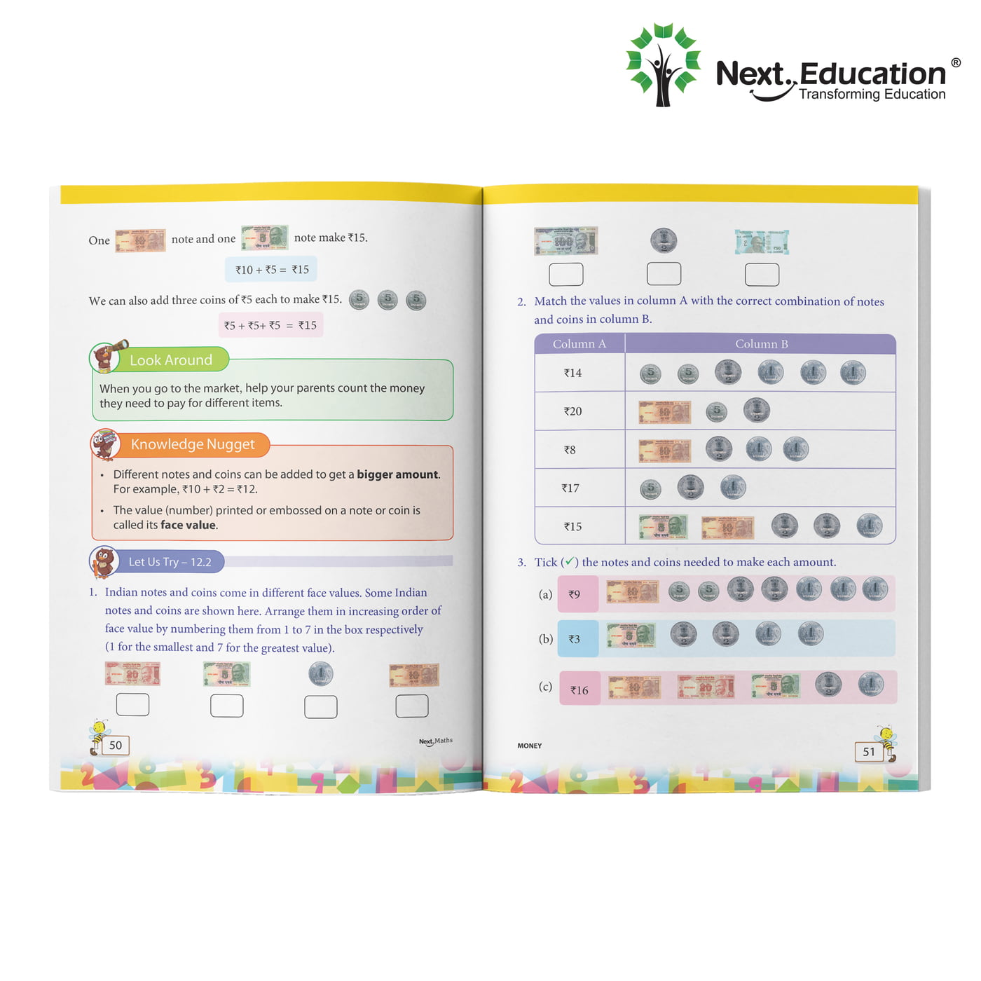 Buy Next Term 3 Book combo Text book with Maths, English and EVS for ...