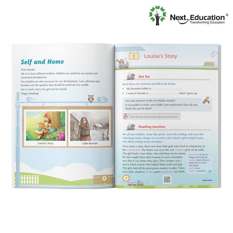 Next English - Secondary School ICSE Textbook for - Secondary School 5th class / Level 5 Book A