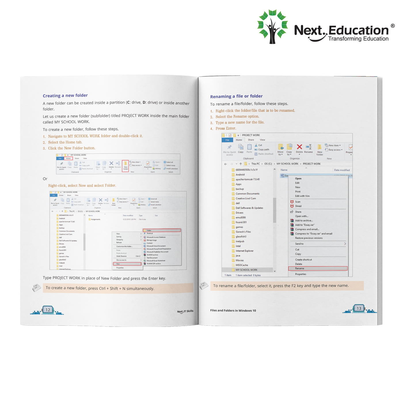 Buy Next IT Skills Computer TextBook for CBSE Class 4 / Level 4 ...