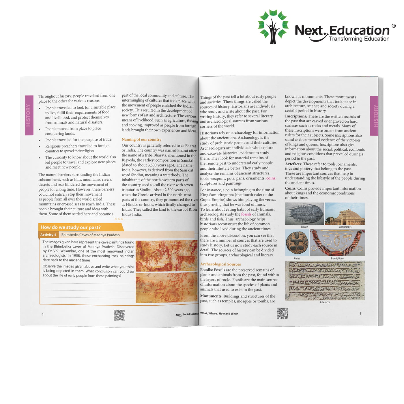 Buy Next Social Studies CBSE book for 6th class / Level 6 Book A ...