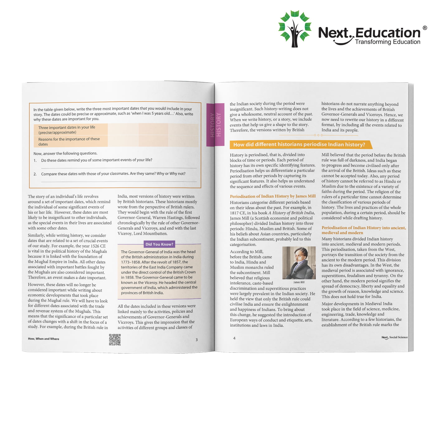 Buy Next Social Studies CBSE book for 8th class / Level 8 Book A ...