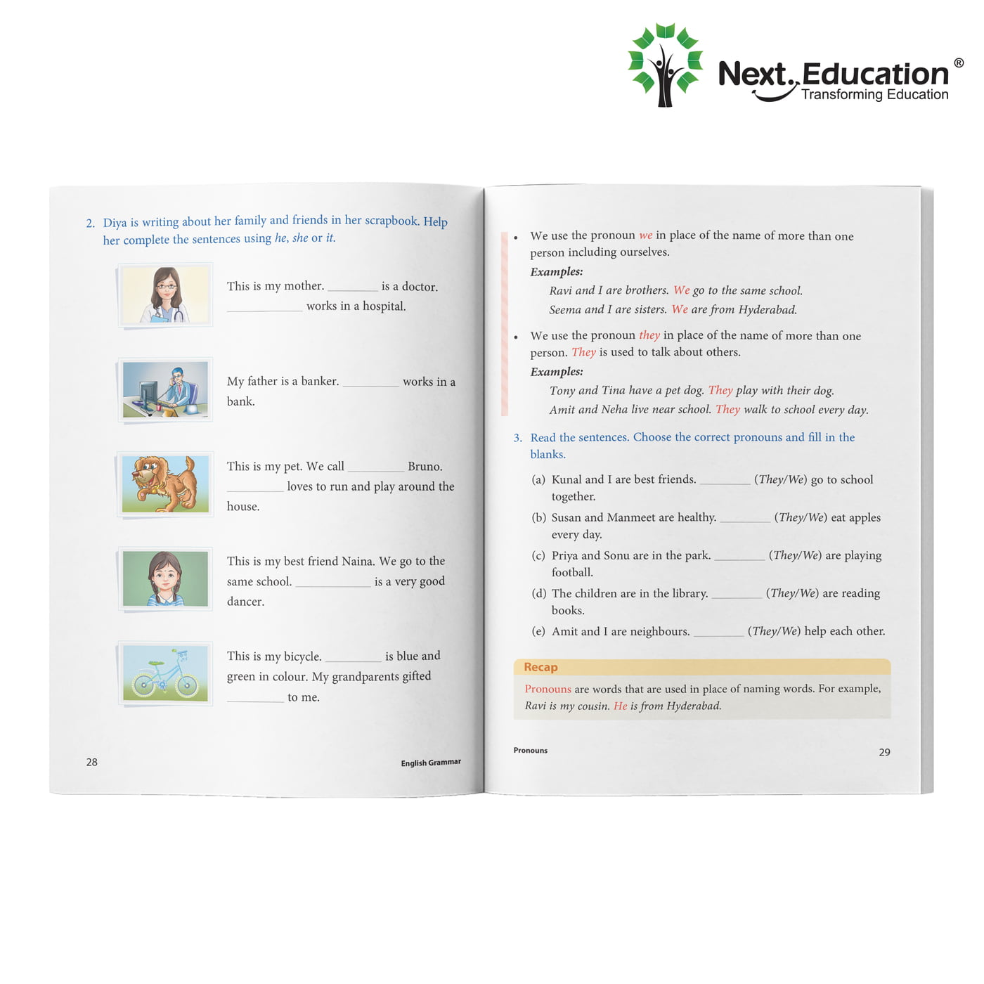 Buy English Grammar TextBook for - Secondary School CBSE Class 1 ...