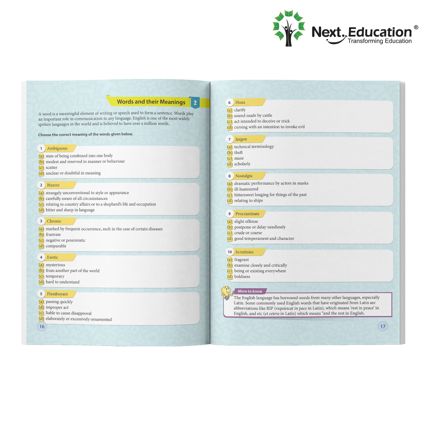 Buy Next General Knowledge TextBook for CBSE Level 8 / Class 8 Secondary School - Next Education