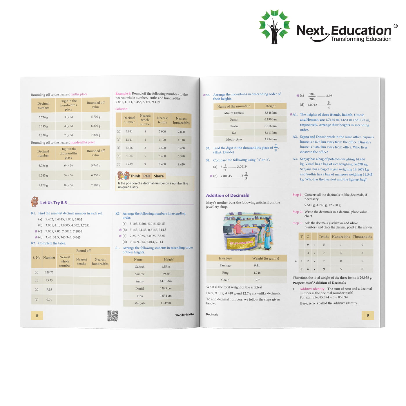 Buy Wonder Math WorkBook for CBSE class 6 / Level 6 Book A Secondary school - Next Education