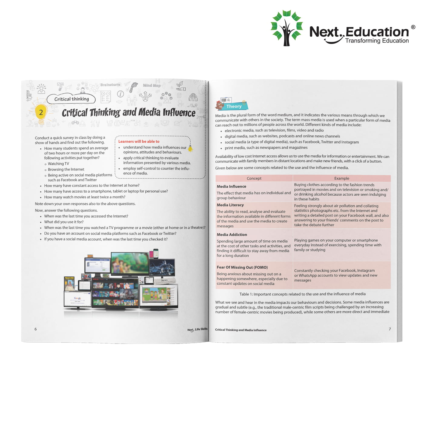 Buy Next Life Skills TextBook for CBSE Class 8 / Level 8 Secondary ...