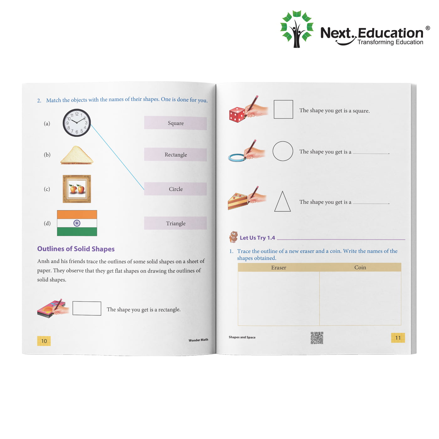 Buy Wonder Math TextBook for CBSE class 1 Book A New Education Policy ...