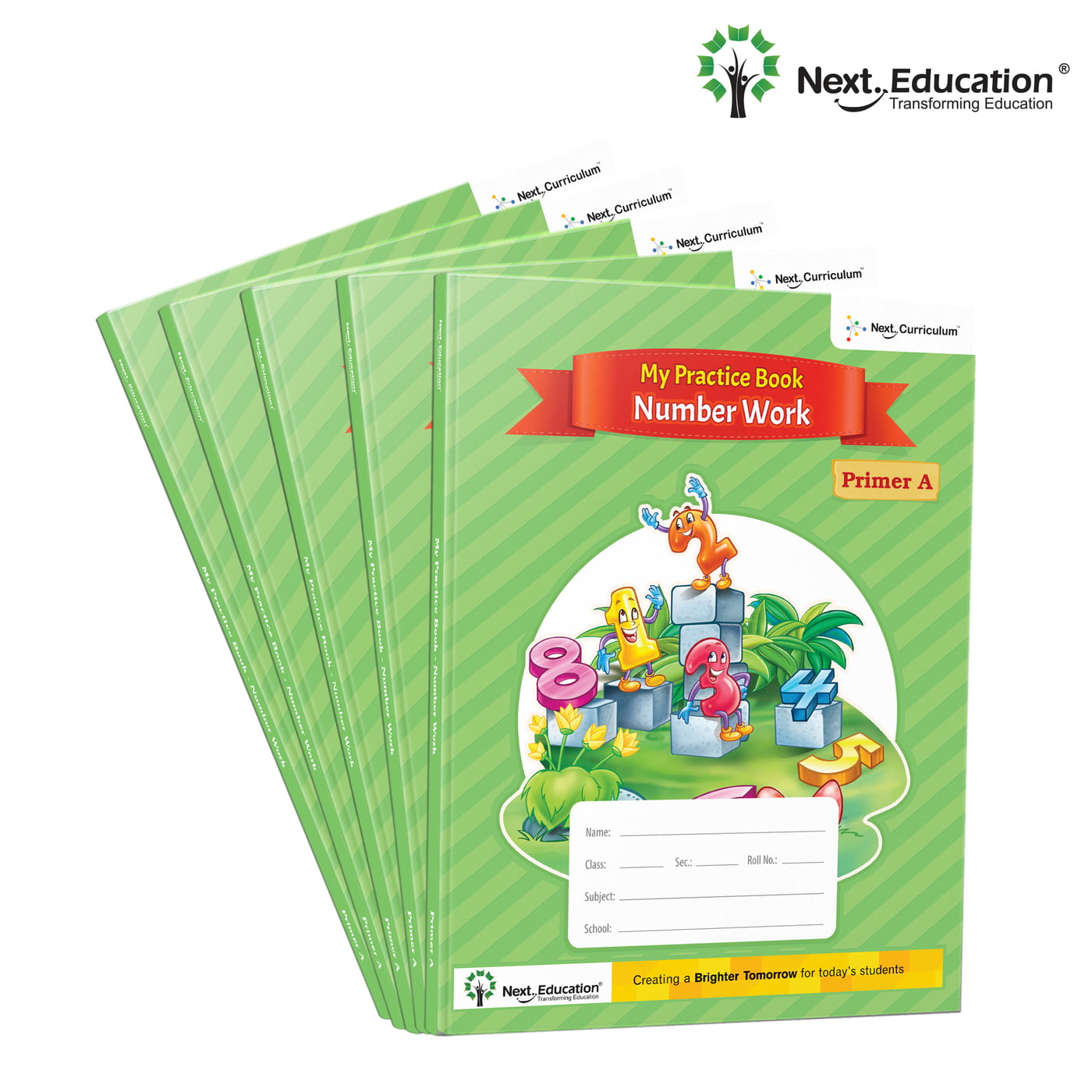 Buy My Practice Book - Numbering Practise Workbook for Primer A / LKG - Next Education