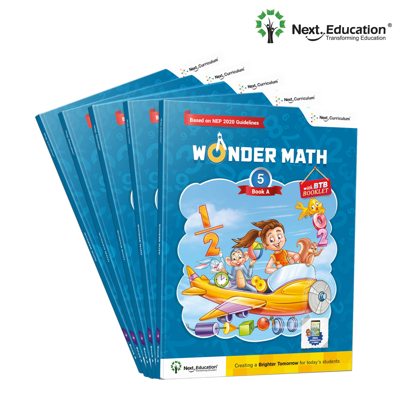 Buy Wonder Math TextBook for - CBSE class Level 5 Book A NEP Edition ...