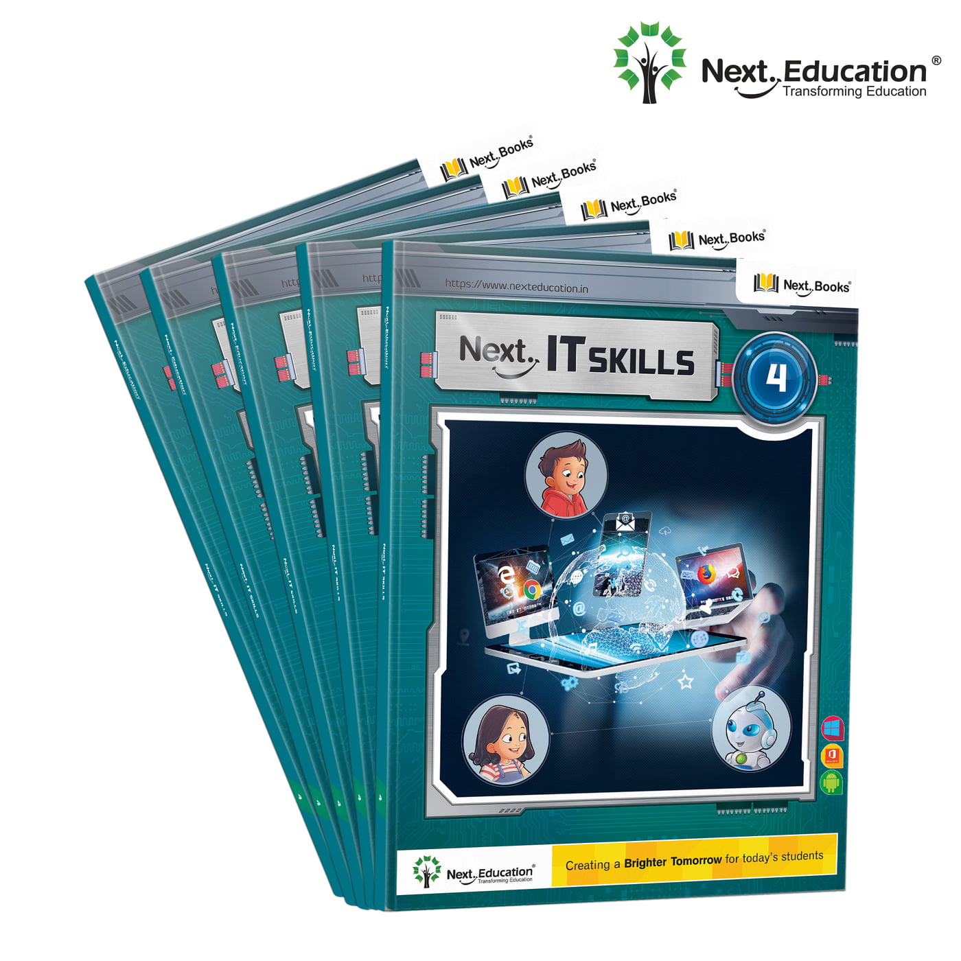 Buy Next IT Skills Computer TextBook for CBSE Class 4 / Level 4 ...