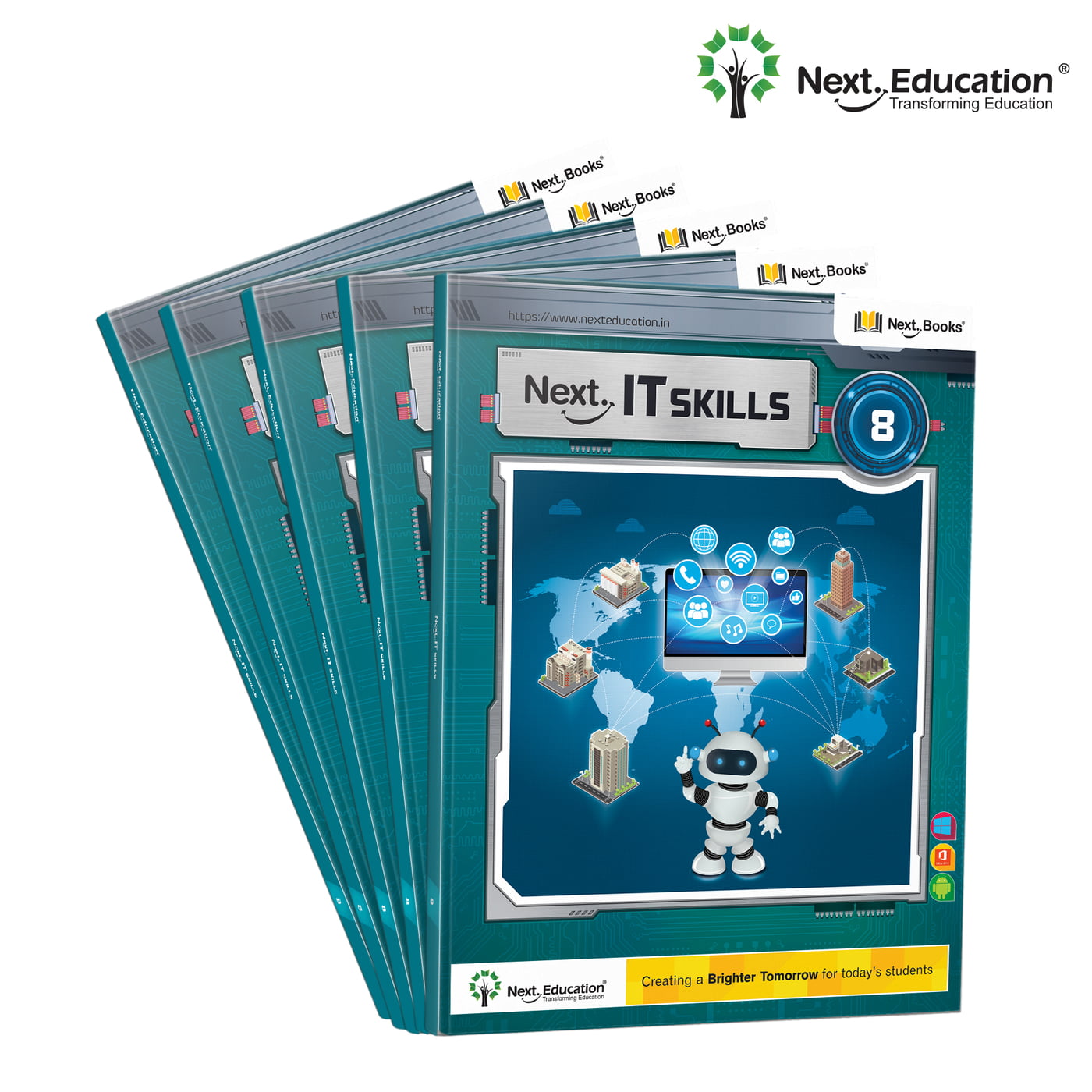 Buy Next IT Skills Computer TextBook for CBSE Class 8 / Level 8 ...