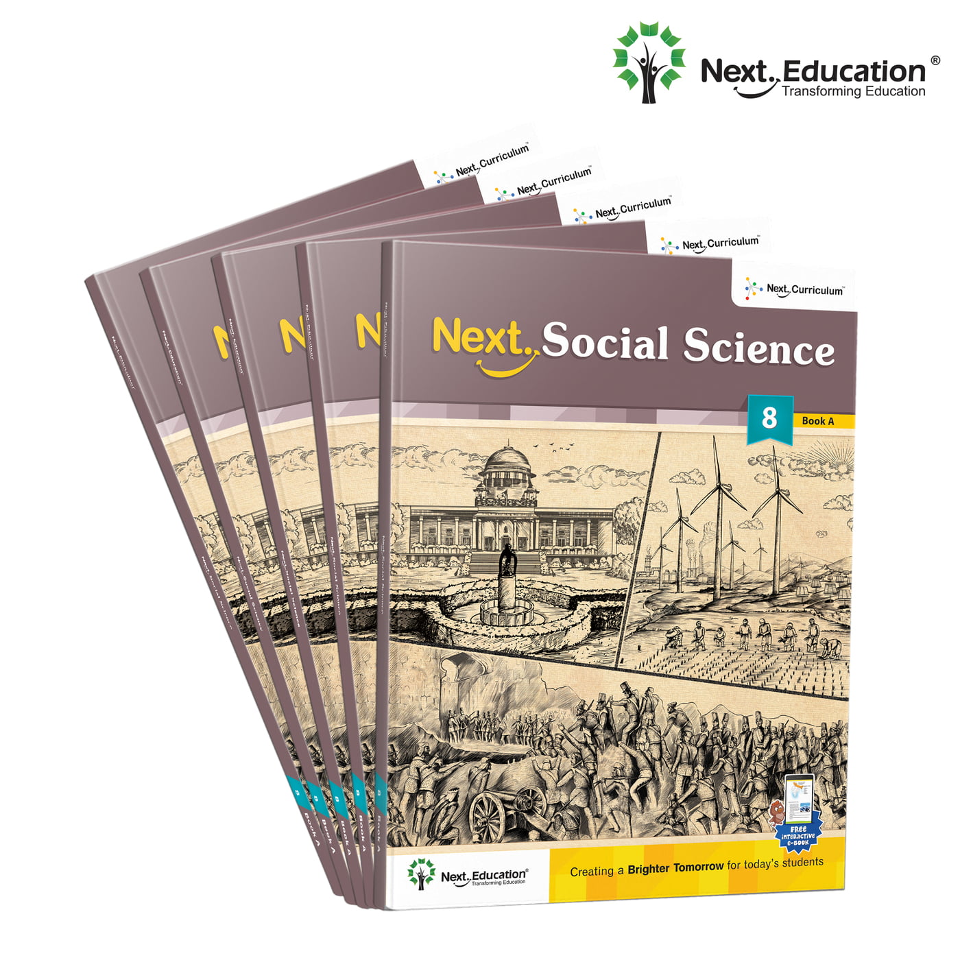 Buy Next Social Studies CBSE book for 8th class / Level 8 Book A Secondary school - Next Education