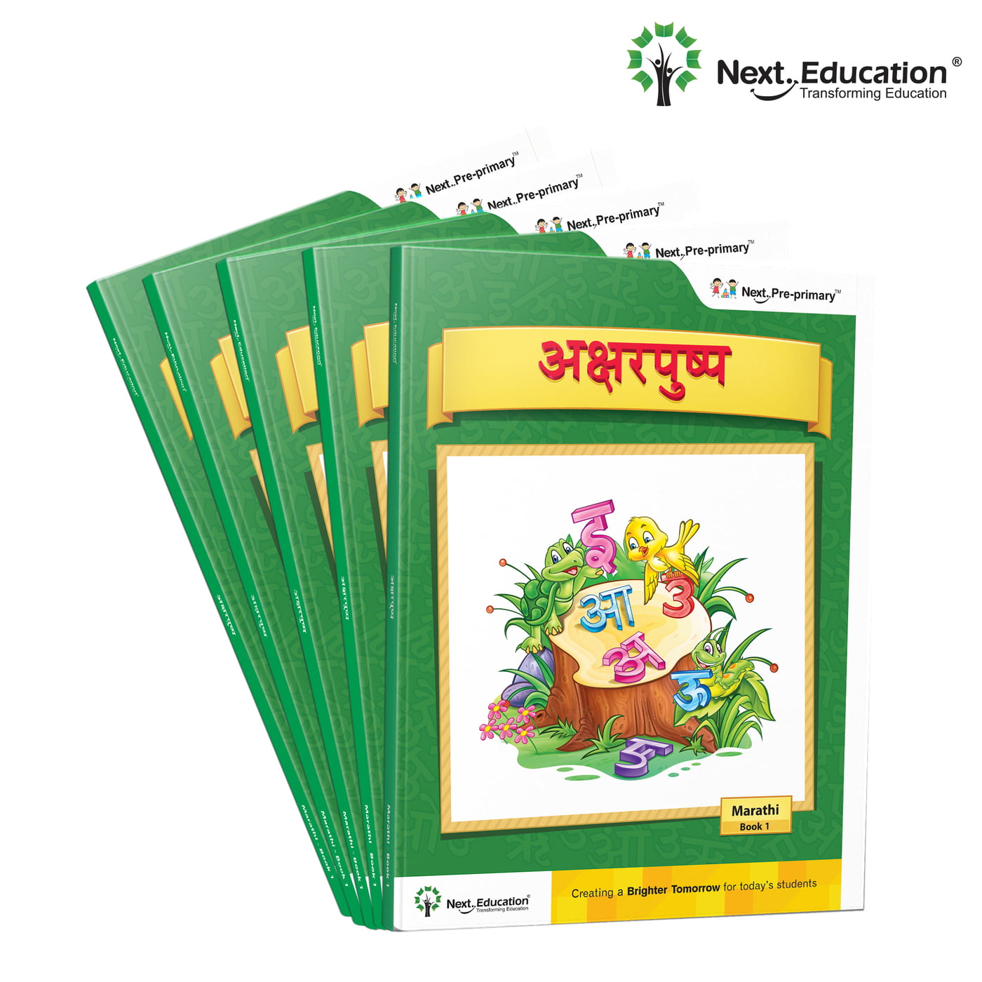 Buy Aksharpushpa Marathi Alphabets book for kids with colourful ...