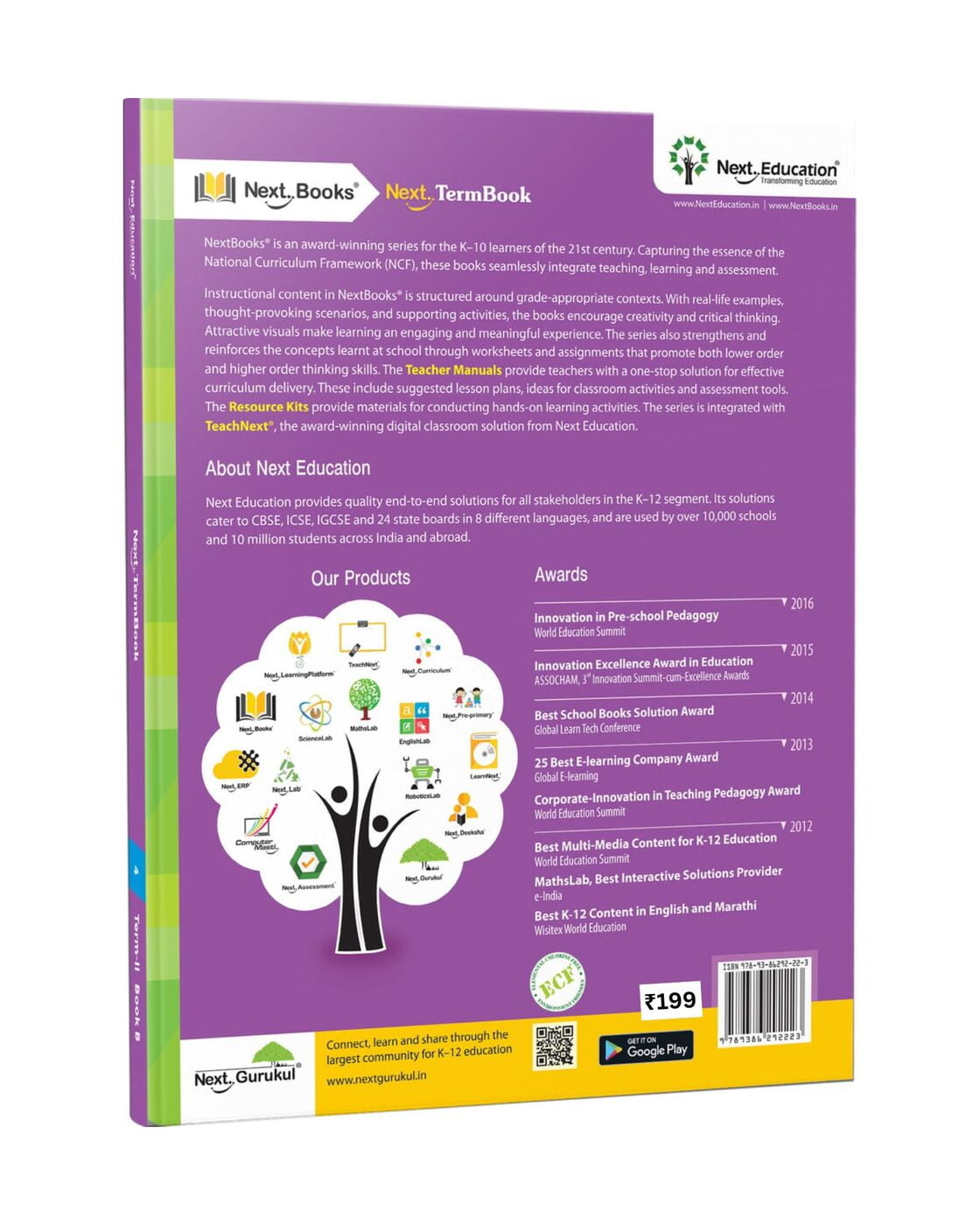 Buy Next Term 2 Book combo WorkBook with Maths, English and EVS for ...